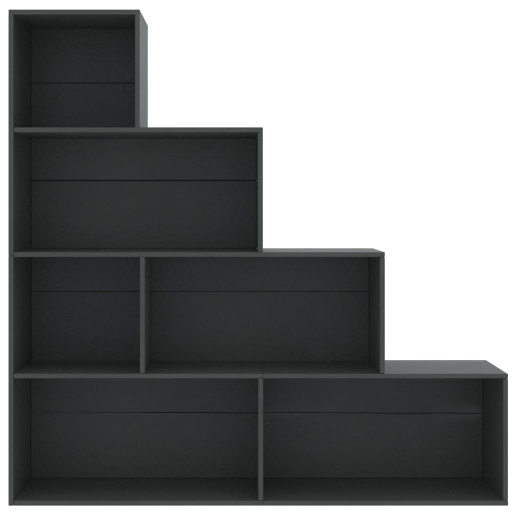 Biblioteca/Separator camera, gri, 155x24x160 cm, PAL 800659 - eMAG.ro