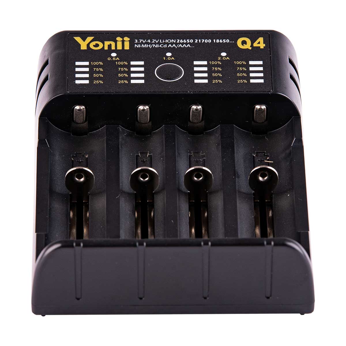 Set 4 Acumulatori Li-Ion 18650, 3.7V, 5000 mAh incarcator reglabil ...