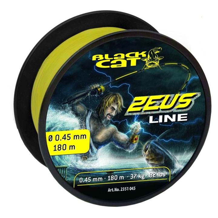 Black Cat Zeus Line Textil Zsinór, 0,60 mm, 300 m - eMAG.hu