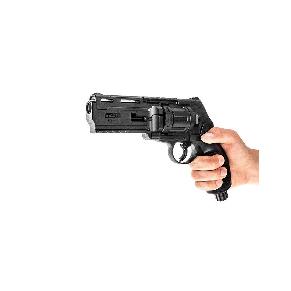 Revolver airsoft Umarex T4E HDR50 calibru 50 + 10 capsule CO2 + 50 bile ...
