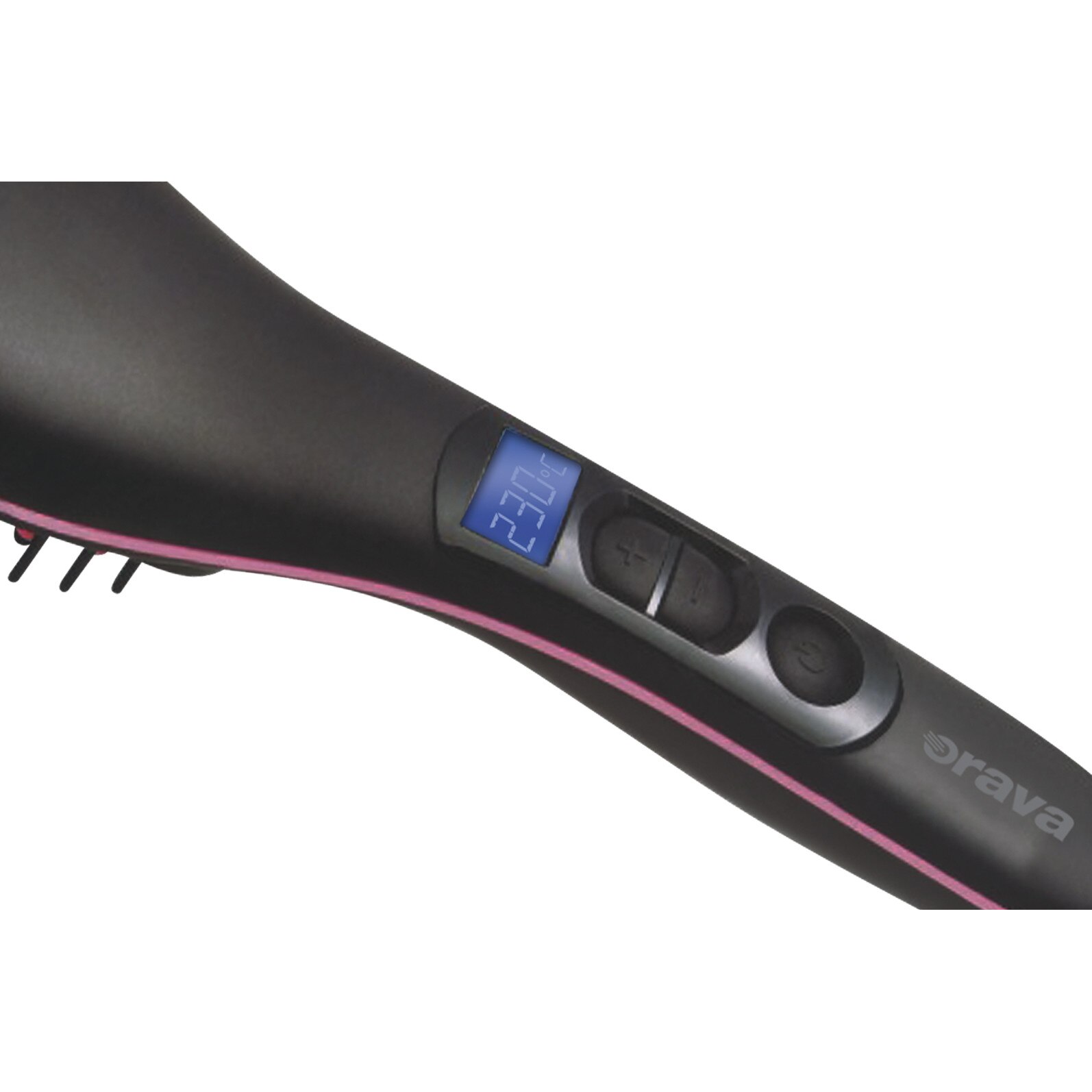 Perie de par electrica ionica 60 W Orava ZVK-207 - eMAG.ro