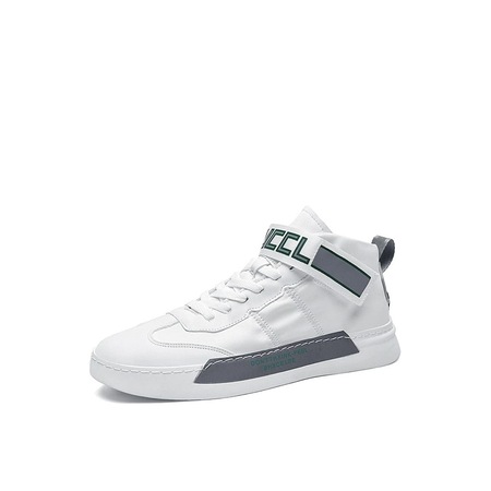 Pantofi Sport inalti, simpli, ALB, model pentru barbati, 40 - eMAG.ro