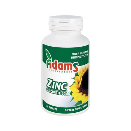 Zinc 50 mg Adams Vision 120 tablete - eMAG.ro