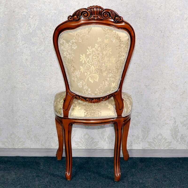 SET 4 scaune Luxury stil clasic din lemn masiv, tapiterie BrocArt - eMAG.ro