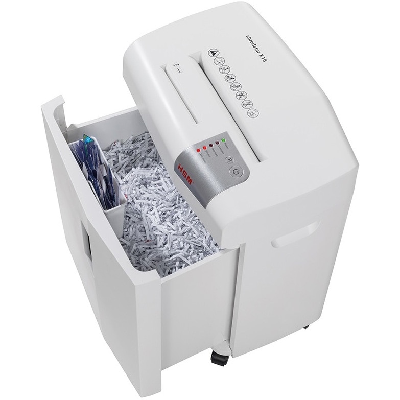 Унищожител на документи HSM ShredStar X15 - eMAG.bg