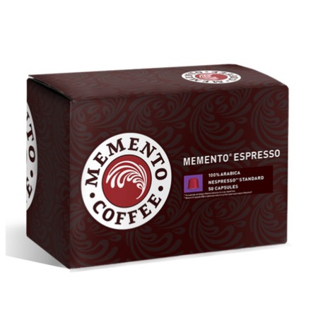 Капсули Memento® Espresso, Nespresso®* Standard, 50 бр. - eMAG.bg