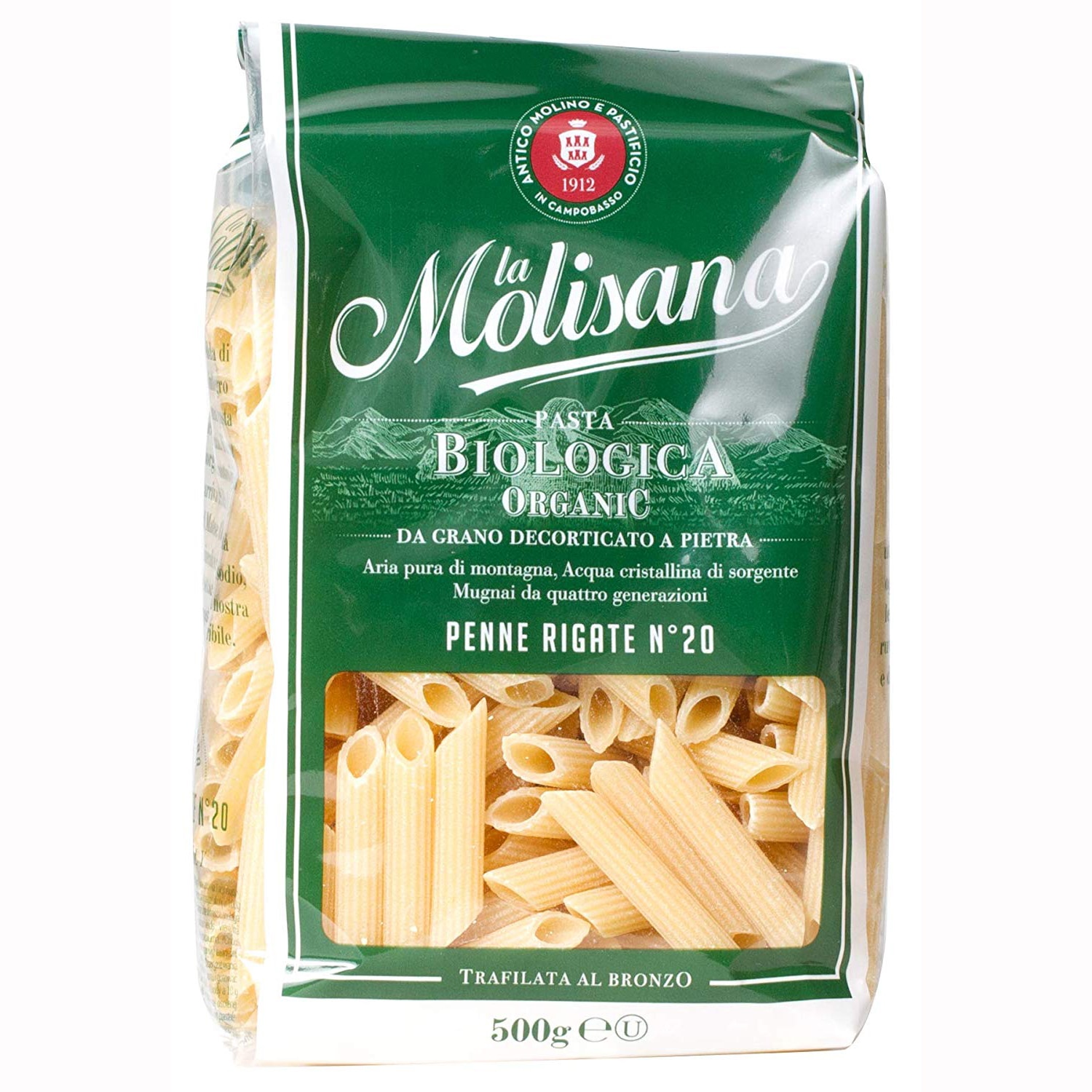 Paste eco penne rigate La Molisana, 500g - eMAG.ro