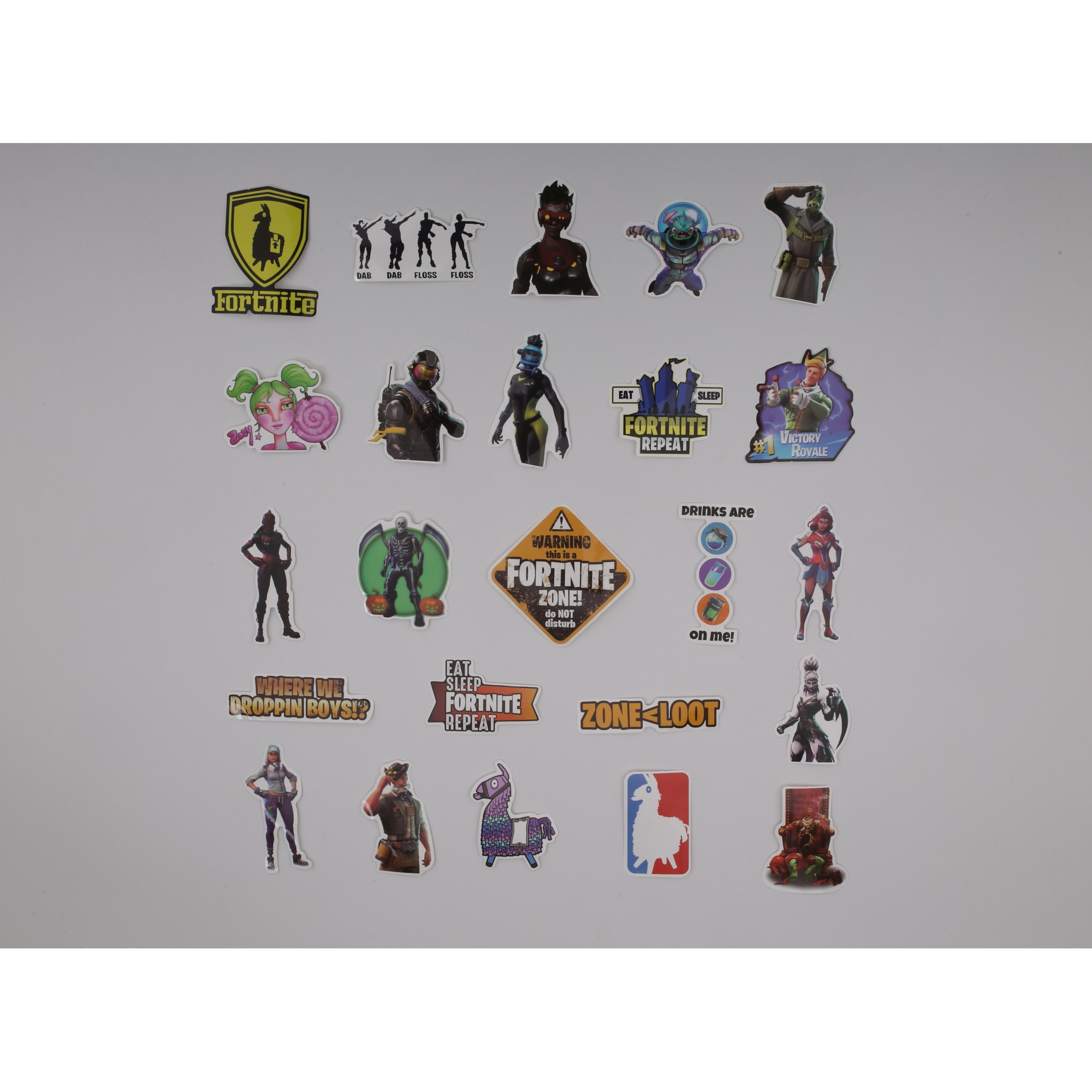Sticker Fortnite, pachet 50 bucati, model 1 - eMAG.ro