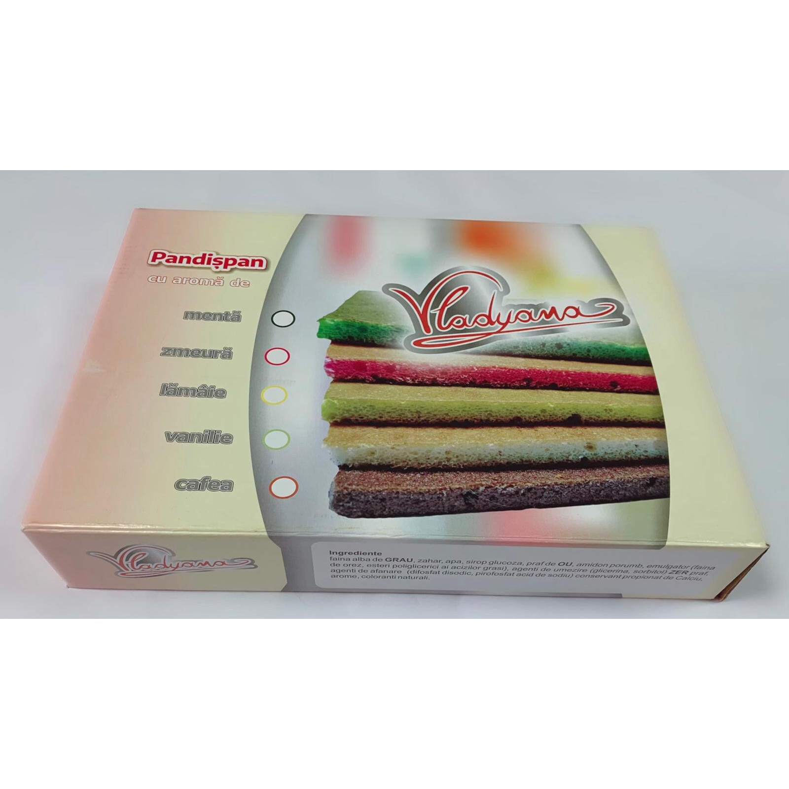 Foi de pandispan cu aroma de vanilie, Vladyana, 500g - eMAG.ro