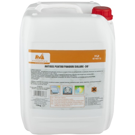 Antigel pentru Panouri Solare EvoSanitary, 30 grade - eMAG.ro