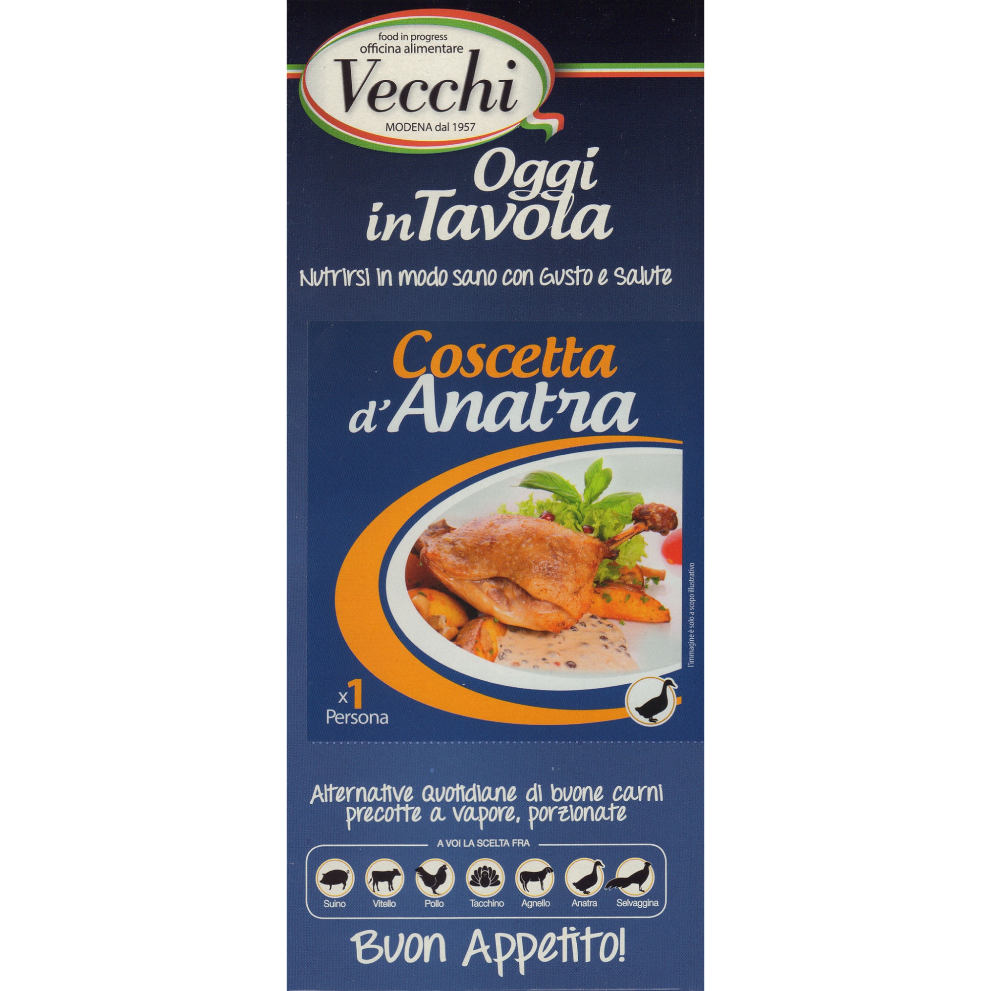 Set 10 bucati Pulpe de Rata (doua pulpe/punga aluminiu), Salumificio ...