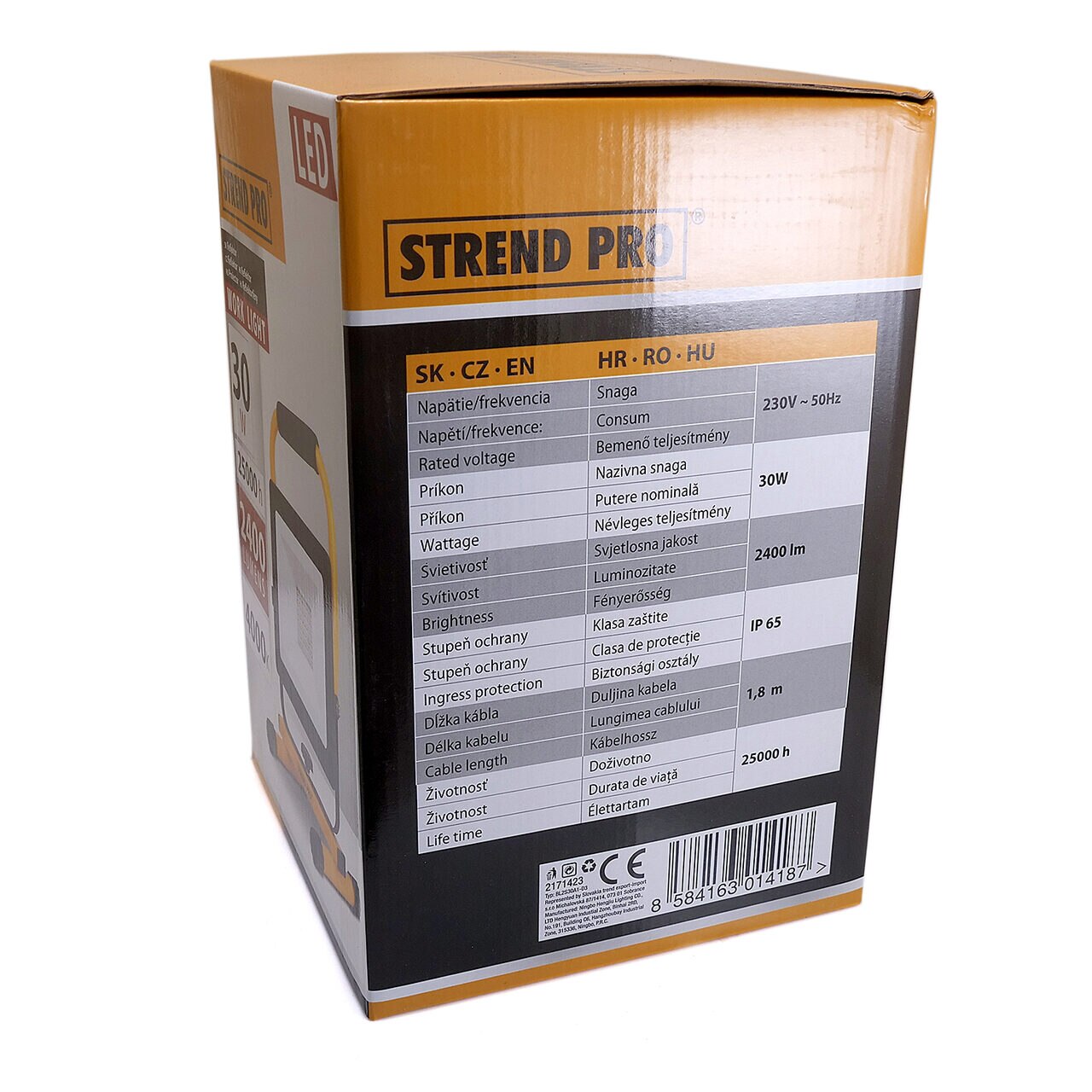 Proiector lucru, LED SMD, cu stativ, 30 W, 2400 lm, IP65, Strend Pro ...