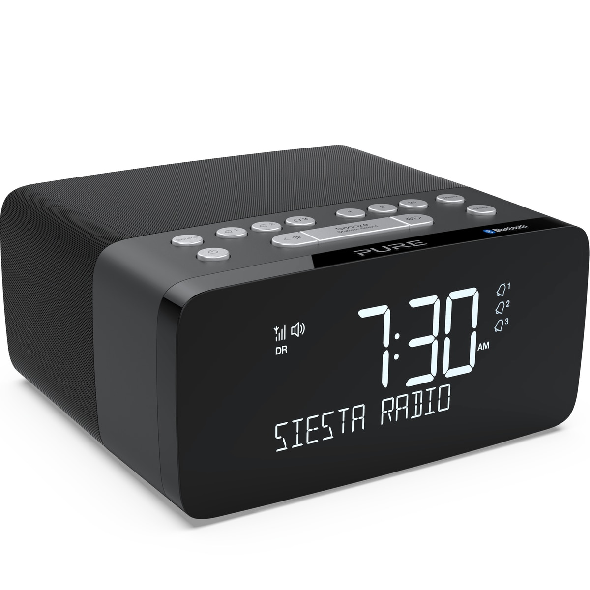Radio cu ceas Pure Siesta Charge, Digital, DAB+/DAB/FM, Bluetooth ...