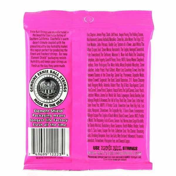 Set Corzi, Ernie Ball, Light, Chitara Electrica, Grosime 09-42, Nickel - eMAG.ro