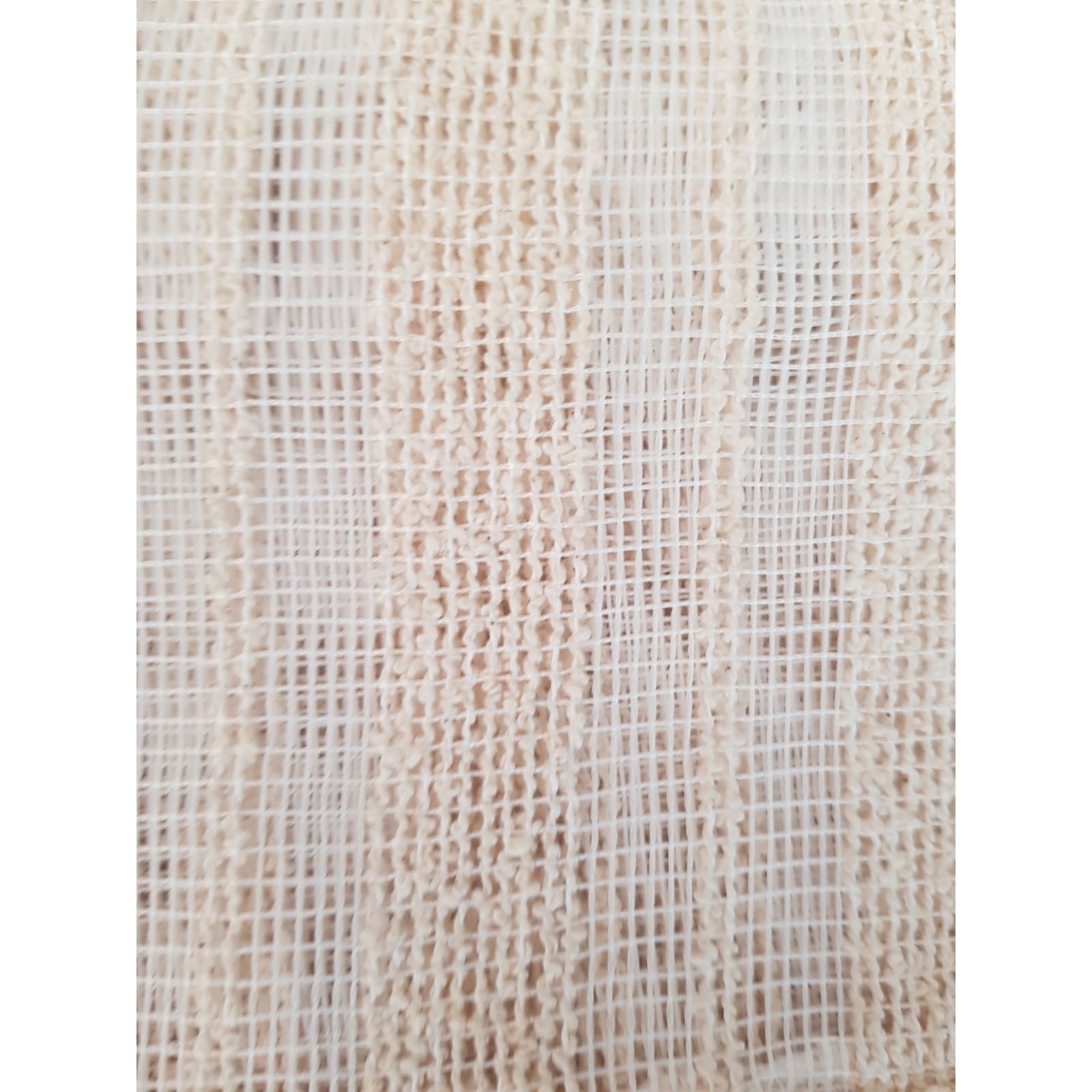 Perdea din bumbac cu dantela, Valentini Bianco, 160x180 cm, PR005A ...