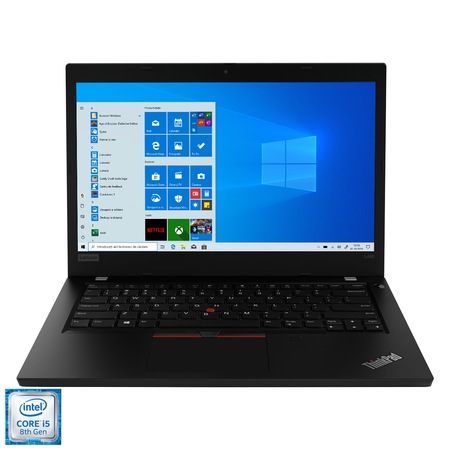 Лаптоп Lenovo ThinkPad L490, Intel® Core™ i5-8265U, 14”, RAM 8GB, SSD ...