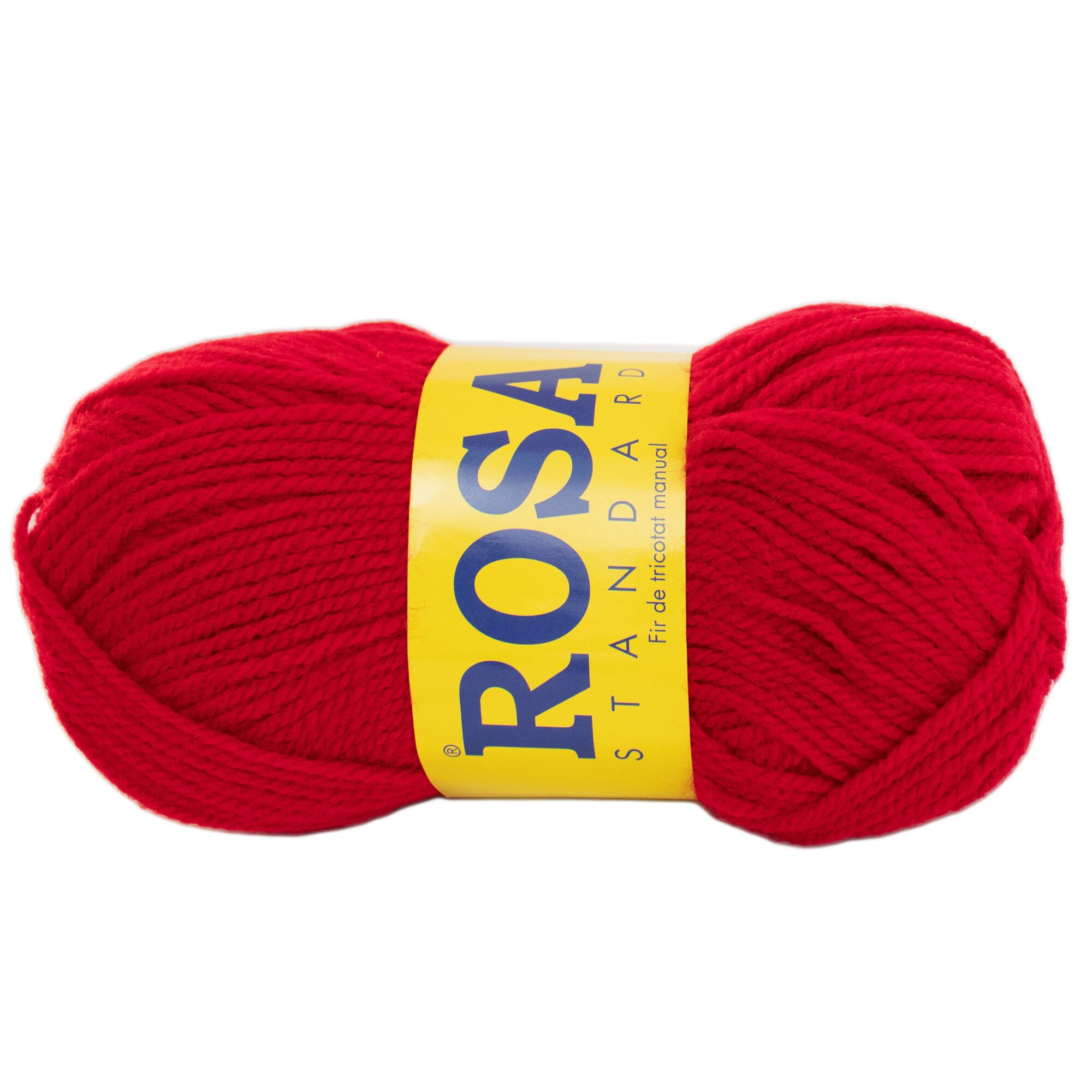 Bobina fir tricotat Rosa Standard 62, acril 100%, 75 g, rosu inchis ...