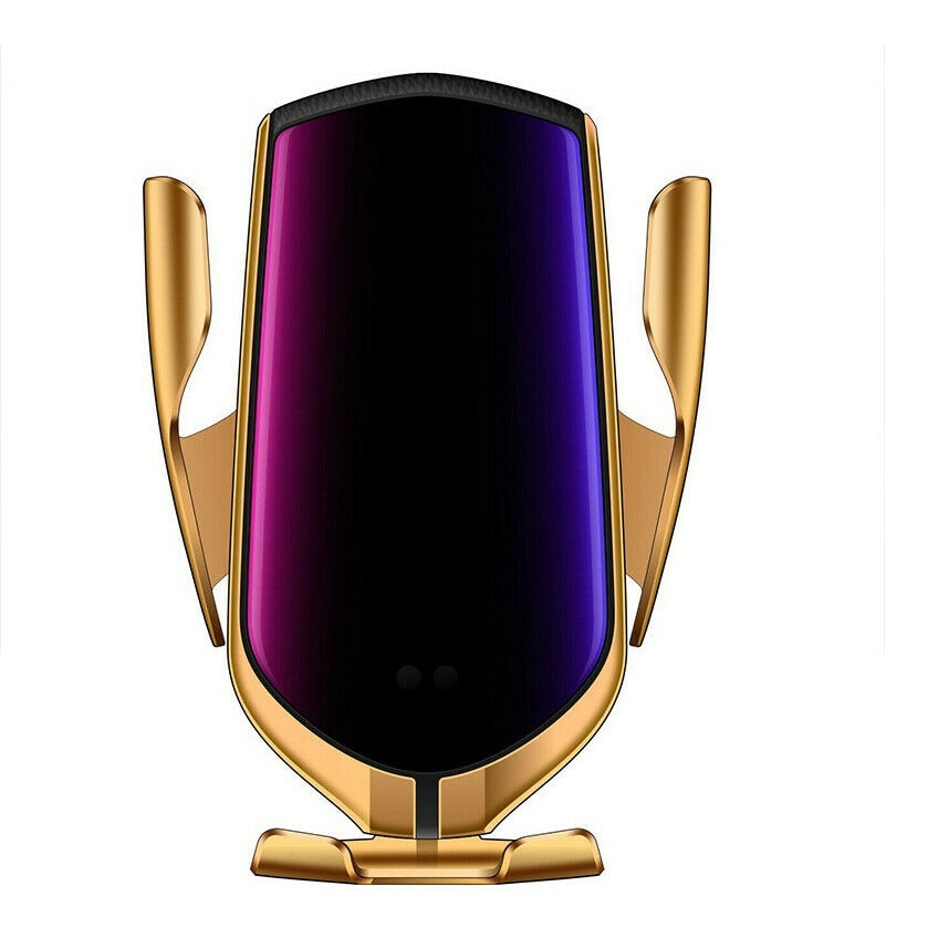 Incarcator wireless auto universal, cu senzor inteligent, fast charger ...