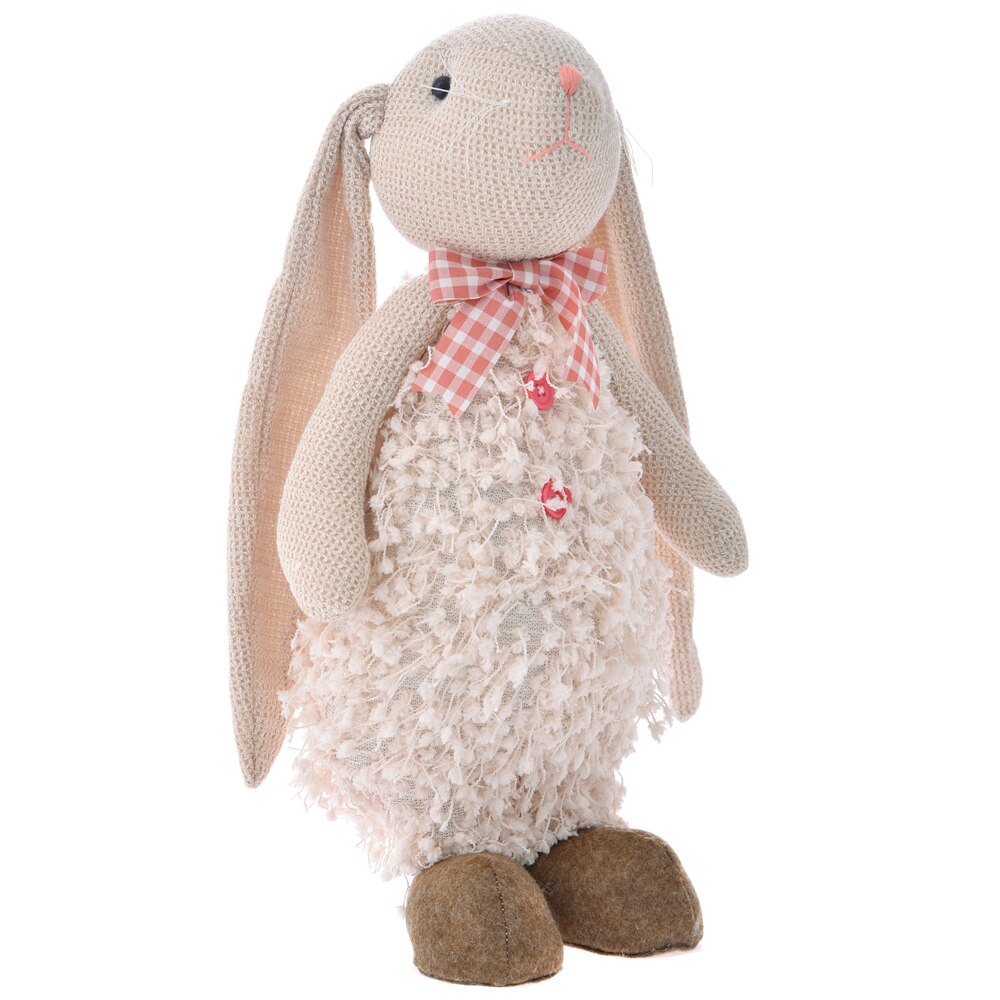Iepuras plus haios cu ureche mare,41cm,roz - eMAG.ro