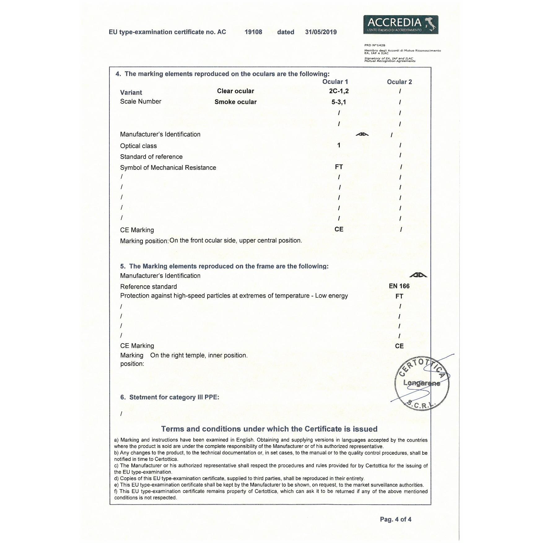 Защитни очила ACTIVE GEAR, Active VISION V640 Покритие против ...