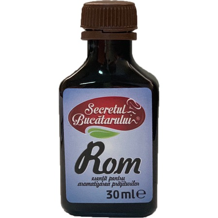 Esenta rom Secretul Bucatarului 30ml - eMAG.ro