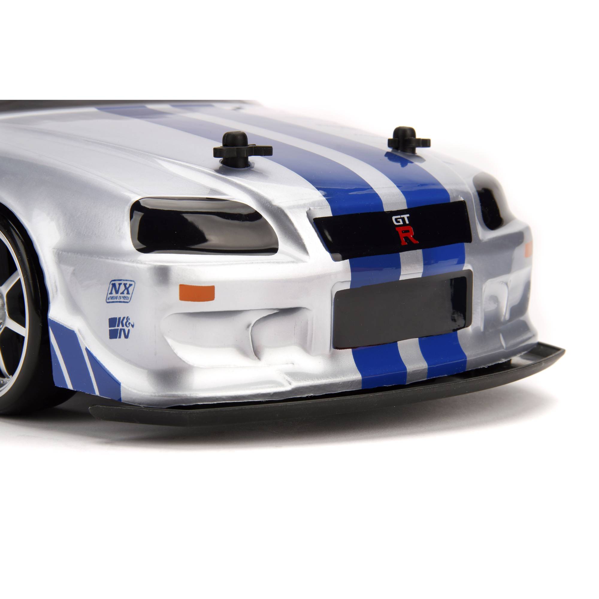 Masinuta diecast RC Fast and Furious - Nissan Skyline GTR, 1:10 - eMAG.ro