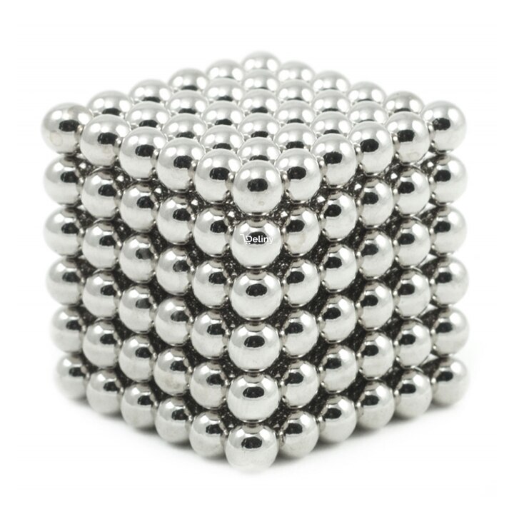 Set 2 x NeoCube, 216 bile magnetice, multicolor, suport inclus, Urban ...