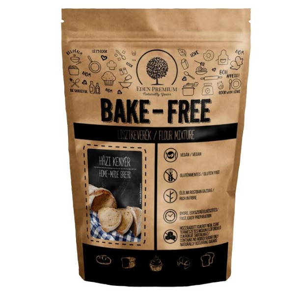 Mix faina fara gluten pentru paine de casa 1kg Bake Free Eden Premium ...
