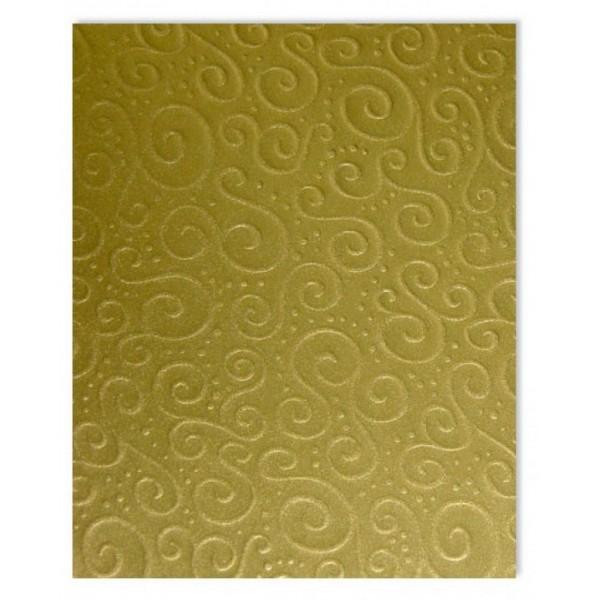 Carton embosat A4 Heyda Milano lucios auriu 220 gr - eMAG.ro