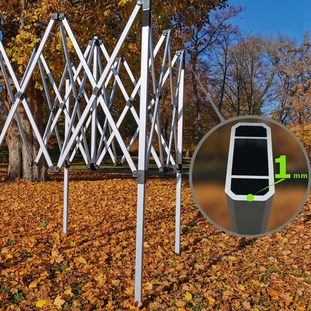 Corturi de gradina 2x2m portocaliu super aluminium - eMAG.ro