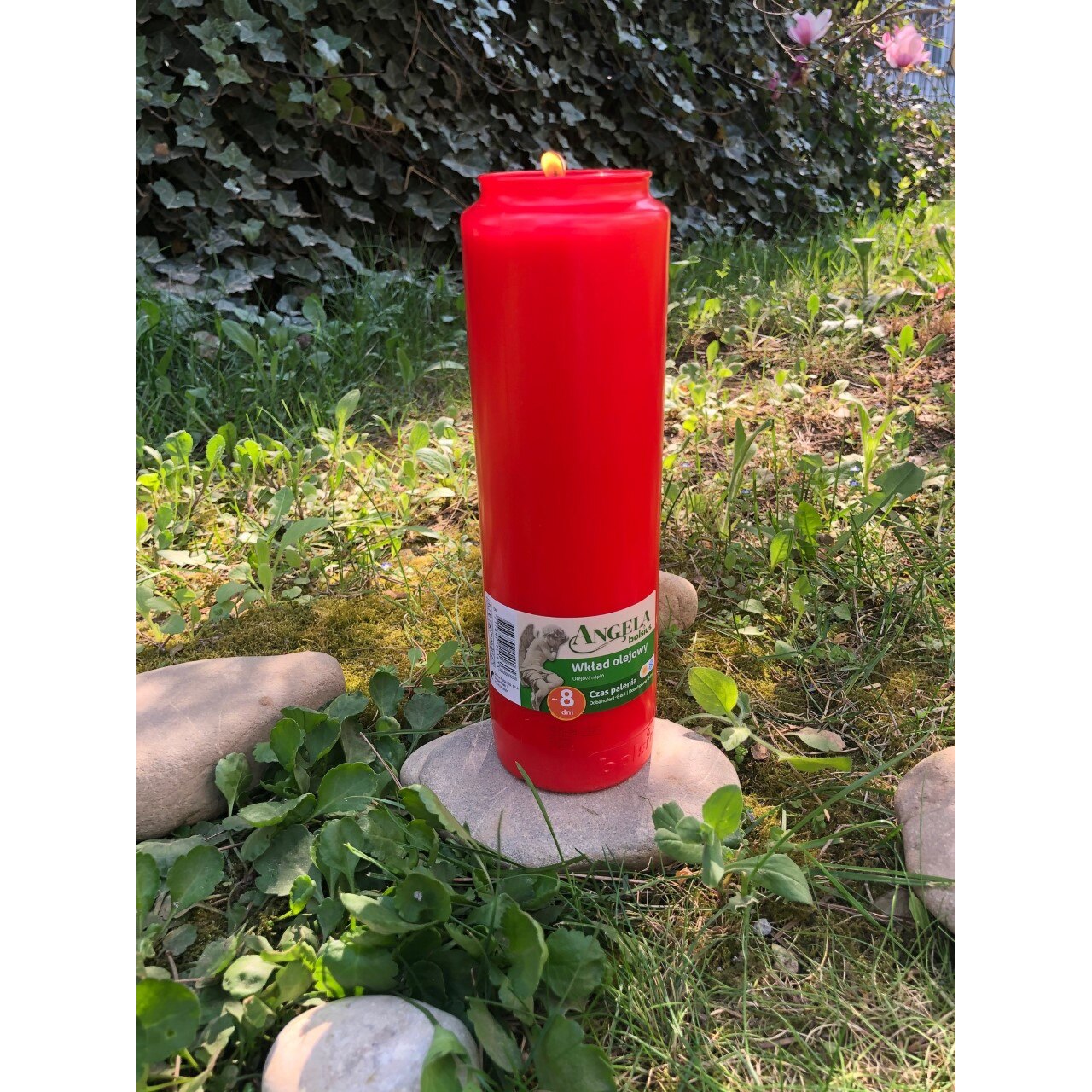 Candela rezerva Bolsius Nr. 13 Angela - Rosu - eMAG.ro