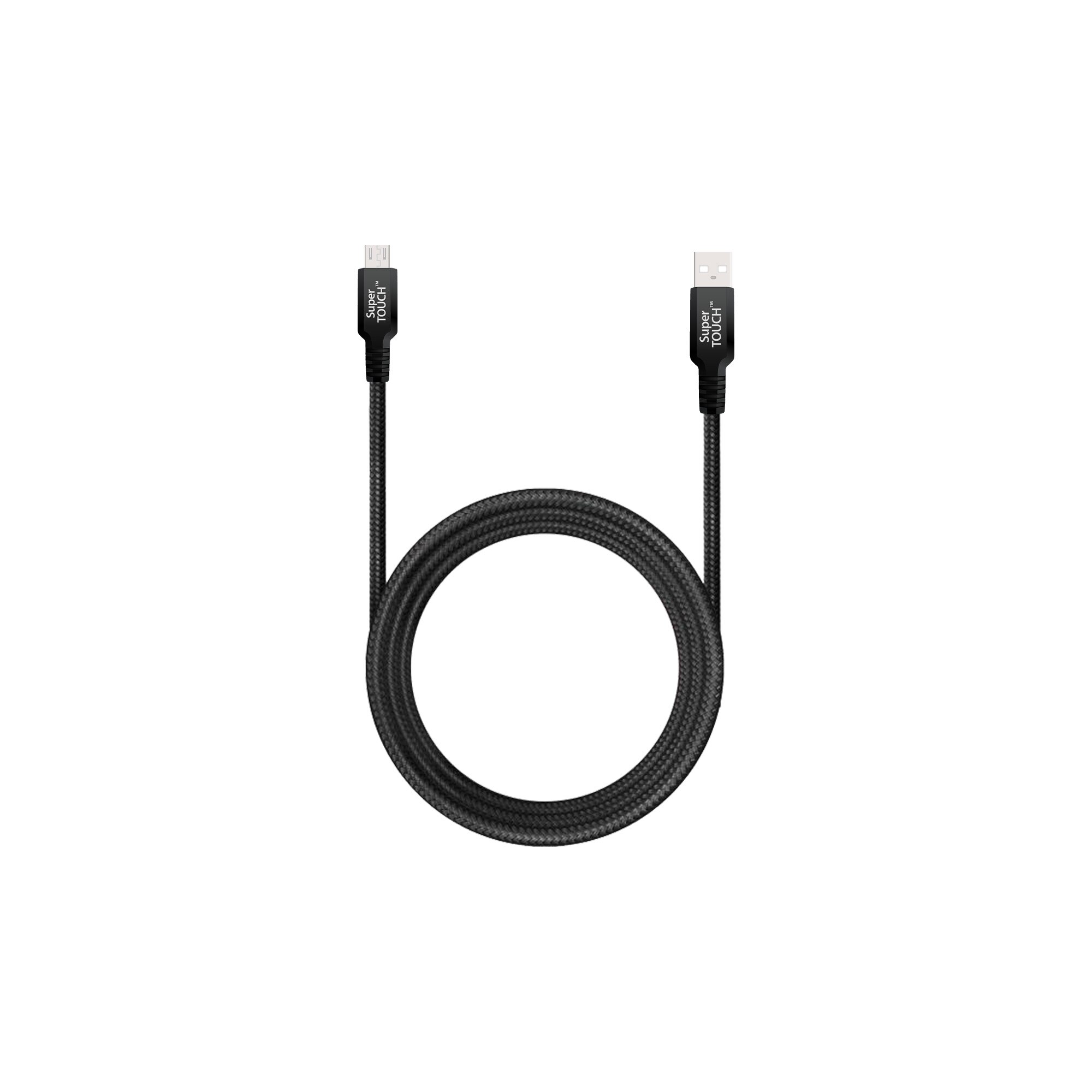 Cablu Micro USB 1 m Super TOUCH, negru - eMAG.ro
