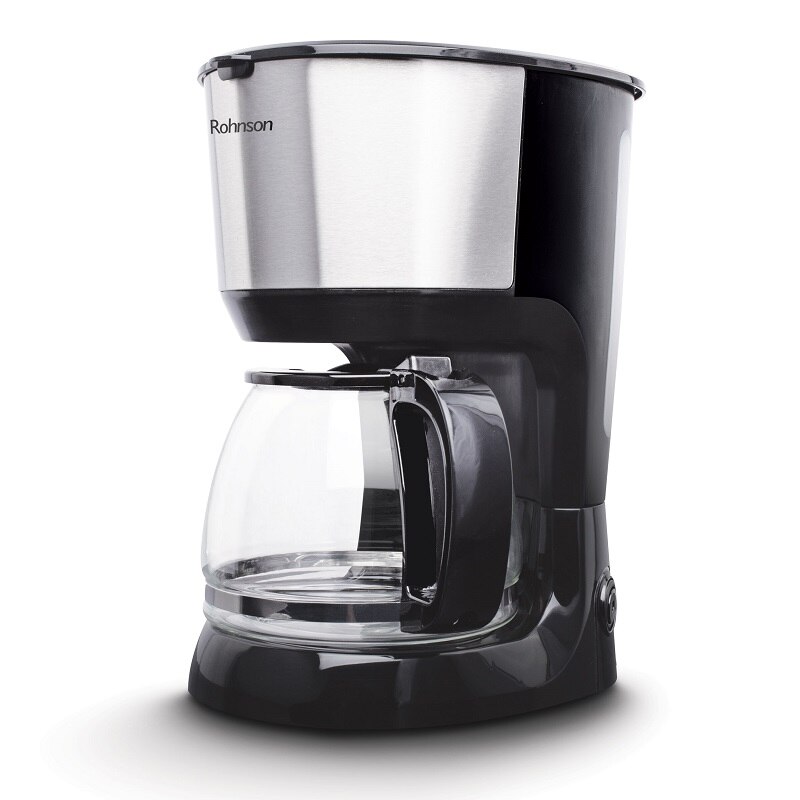 Шварц кафемашина Rohnson R-991, 750 W, Стъклена кана 1.25 литра, 10 ...