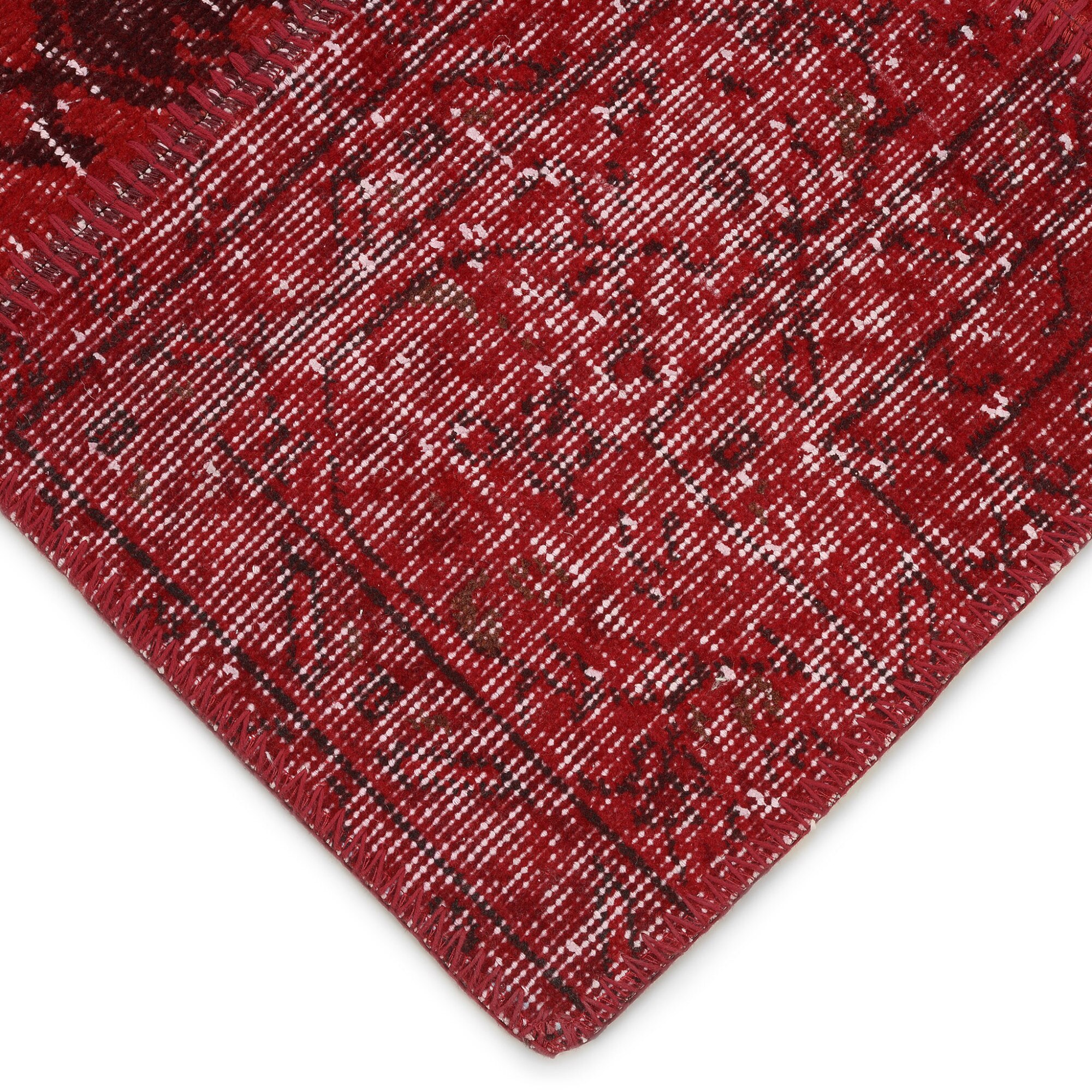 Covor PATCHWORK 200x290cm 1214 red - eMAG.ro