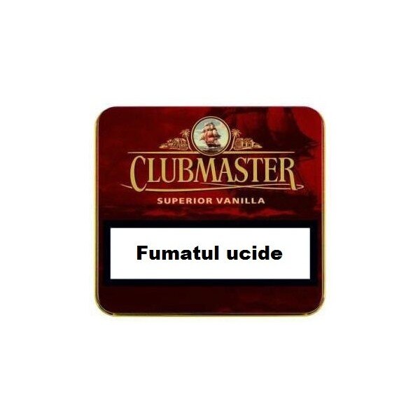 Tigari de foi Clubmaster Superior Vanilla Filter 10 buc - eMAG.ro