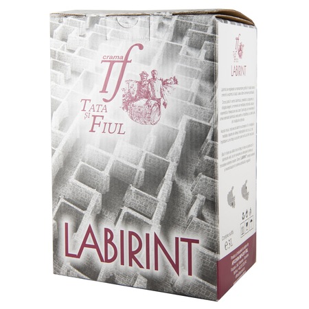 Vin alb Labirint Sauvignon Blanc sec bag in box 3 L - eMAG.ro