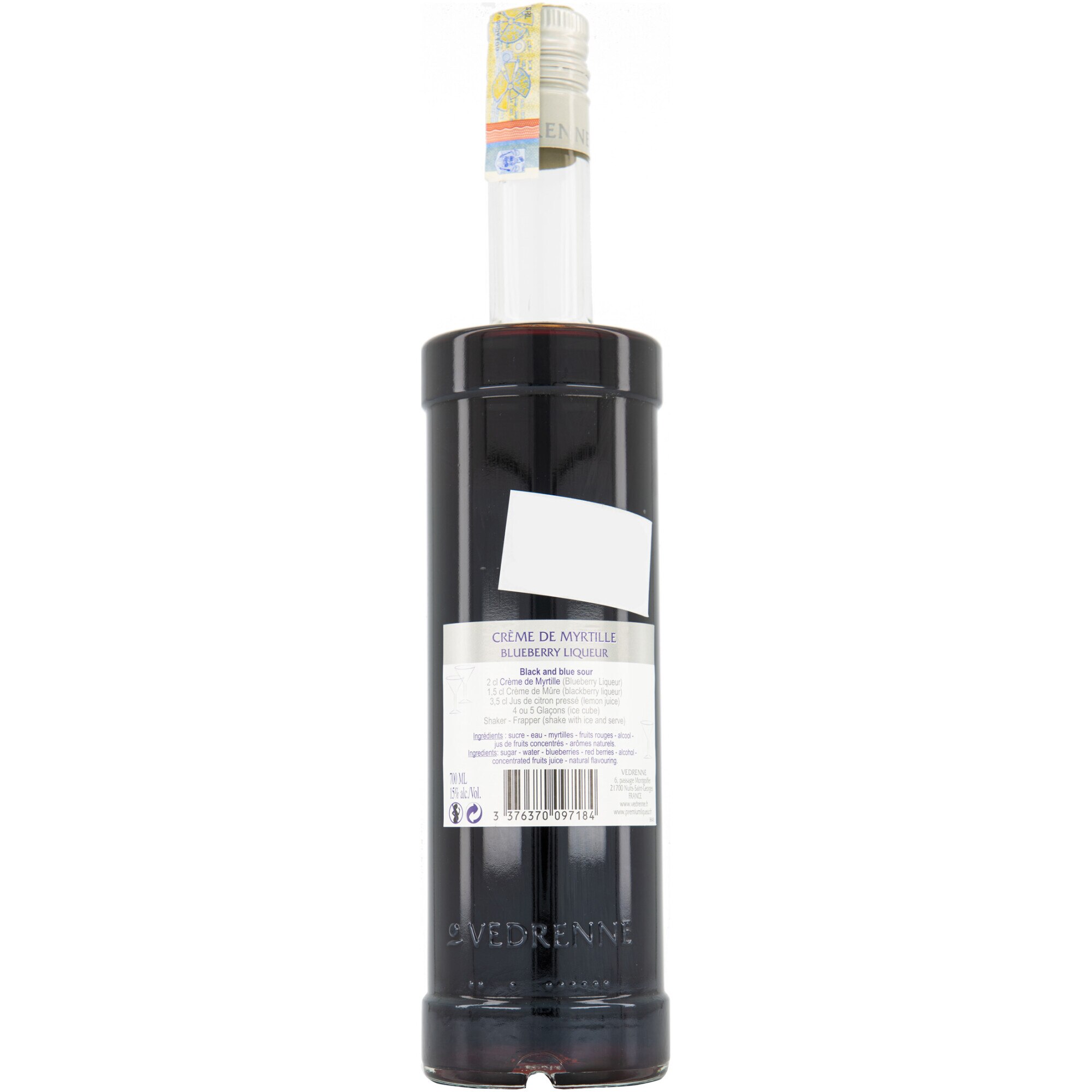 Lichior Vedrenne Crema Blueberry 15% 0.7L - eMAG.ro