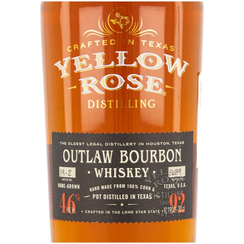 Whiskey Yellow Rose Outlaw, Bourbon 46%, 0.7l - eMAG.ro
