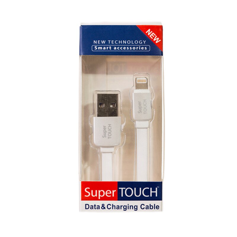 Cablu lightning Super TOUCH, alb - eMAG.ro
