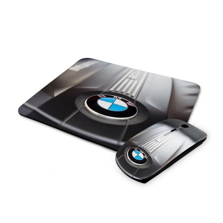 Set Mouse fara fir/Mouse pad, Mobiltokguru, BMW 2 - eMAG.ro