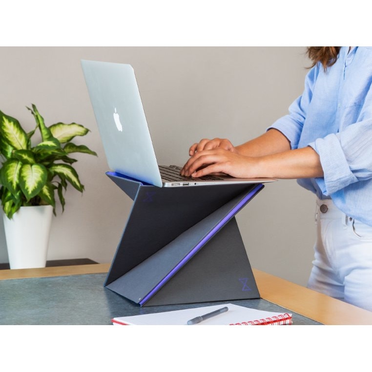 Сгъваема стойка за лаптоп Levit8, размер S, 22,5 см - eMAG.bg
