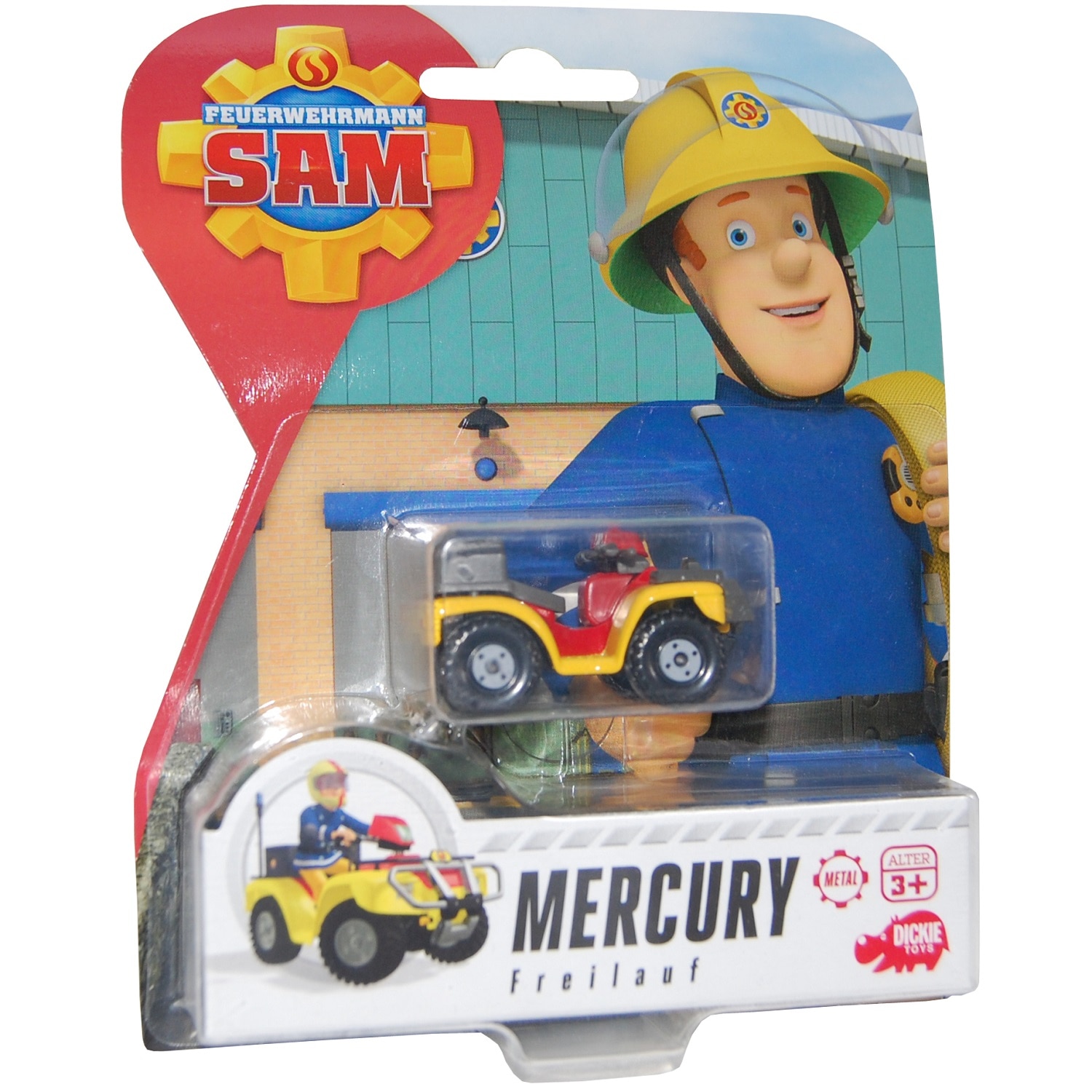 Atv metalic Mercury, Sam Fireman, 5 cm - eMAG.ro