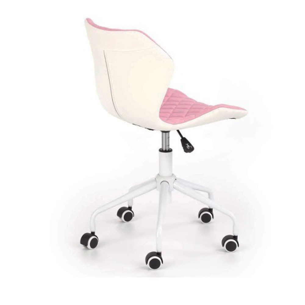 Scaun birou copii HM Matrix 3, roz/alb - eMAG.ro