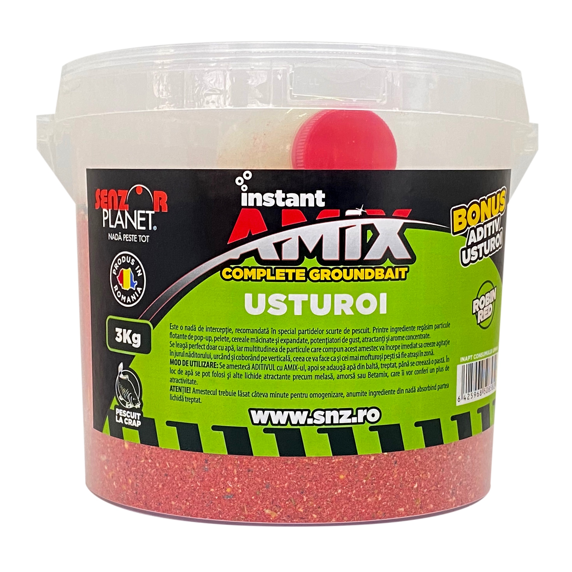 Nada pentru crap, INSTANT AMIX, Senzor Planet, Usturoi, 3 kg - eMAG.ro