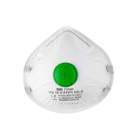 Masca de protectie respiratorie pentru praf, cu supapa, clasa de ...
