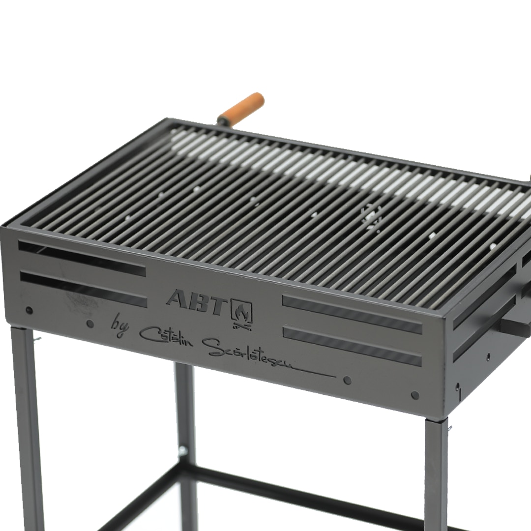 Gratar gradina, Abt Grill, Basic Mediu, otel, 90x70x50 cm - eMAG.ro