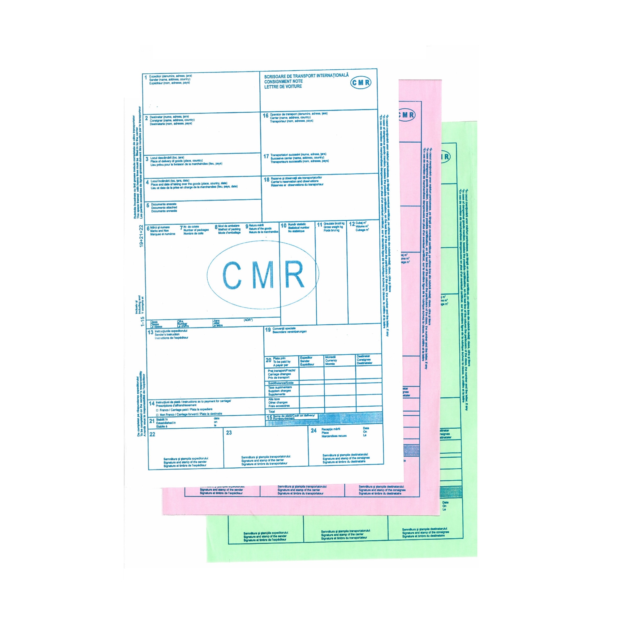 CMR 3 exemplare 50 seturi / carnet 150 file - eMAG.ro
