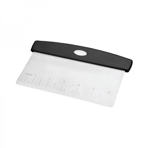 Racleta din inox pentru aluat si verdeturi, 16.5x10.5 cm - eMAG.ro