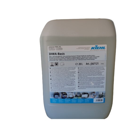 Detergent de vase, kiehl diwa basic, pentru masinile comerciale, 20 l ...