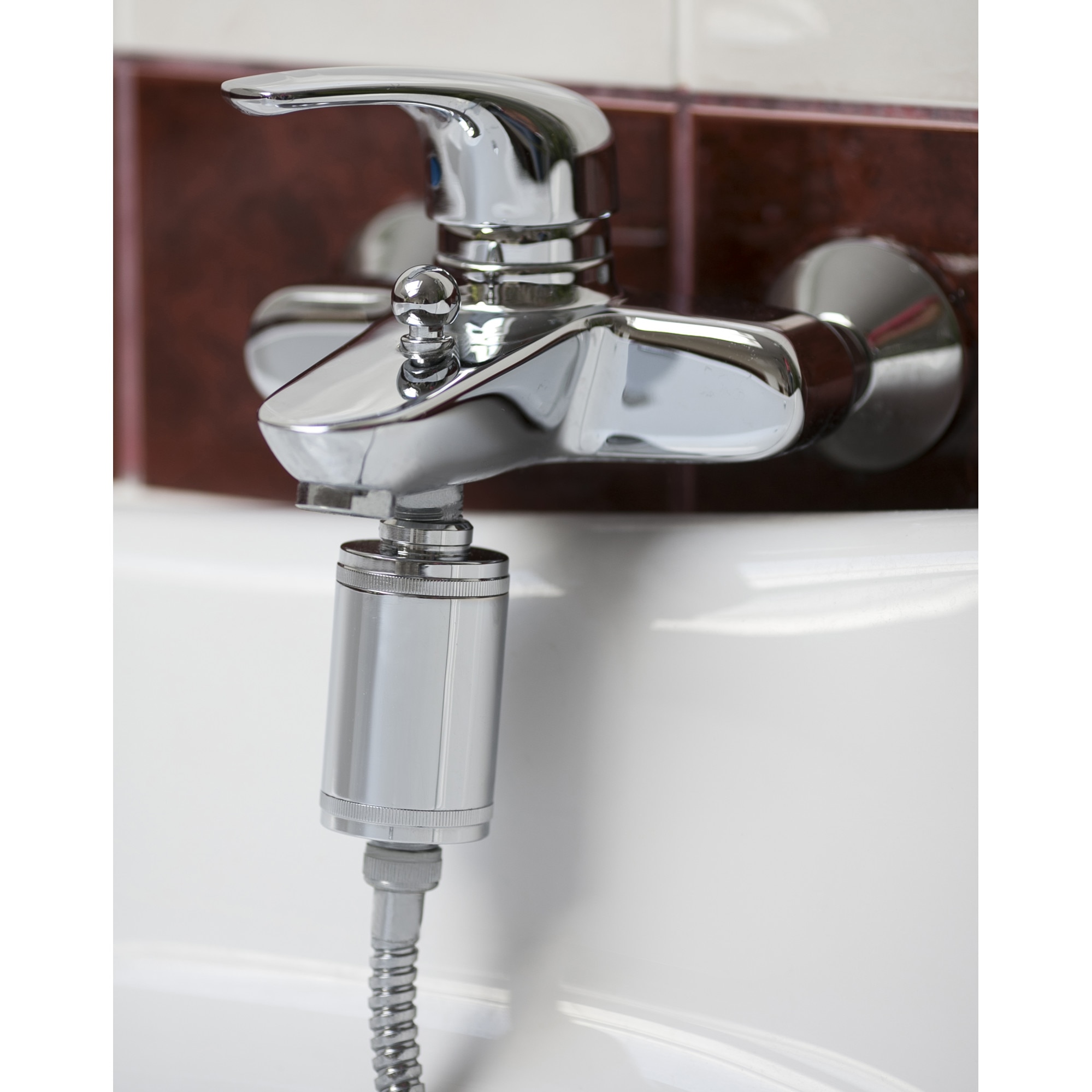 Filtru de dus SMART Chlorine Free cu carcasa metalica - eMAG.ro